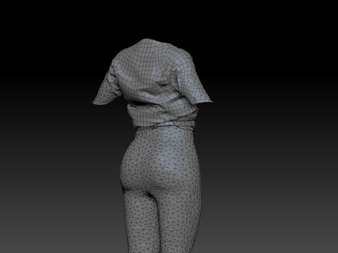 Low-poly clothes free 3D model | CGTrader