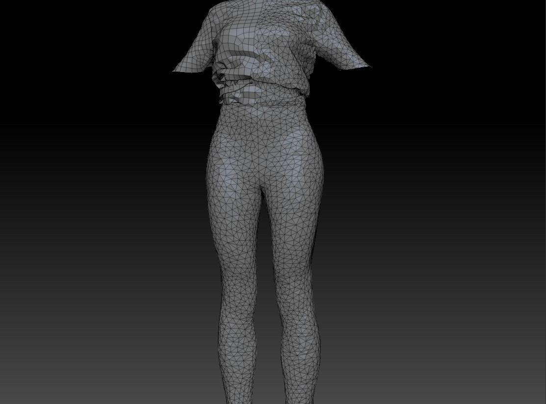 Low-poly clothes free 3D model | CGTrader