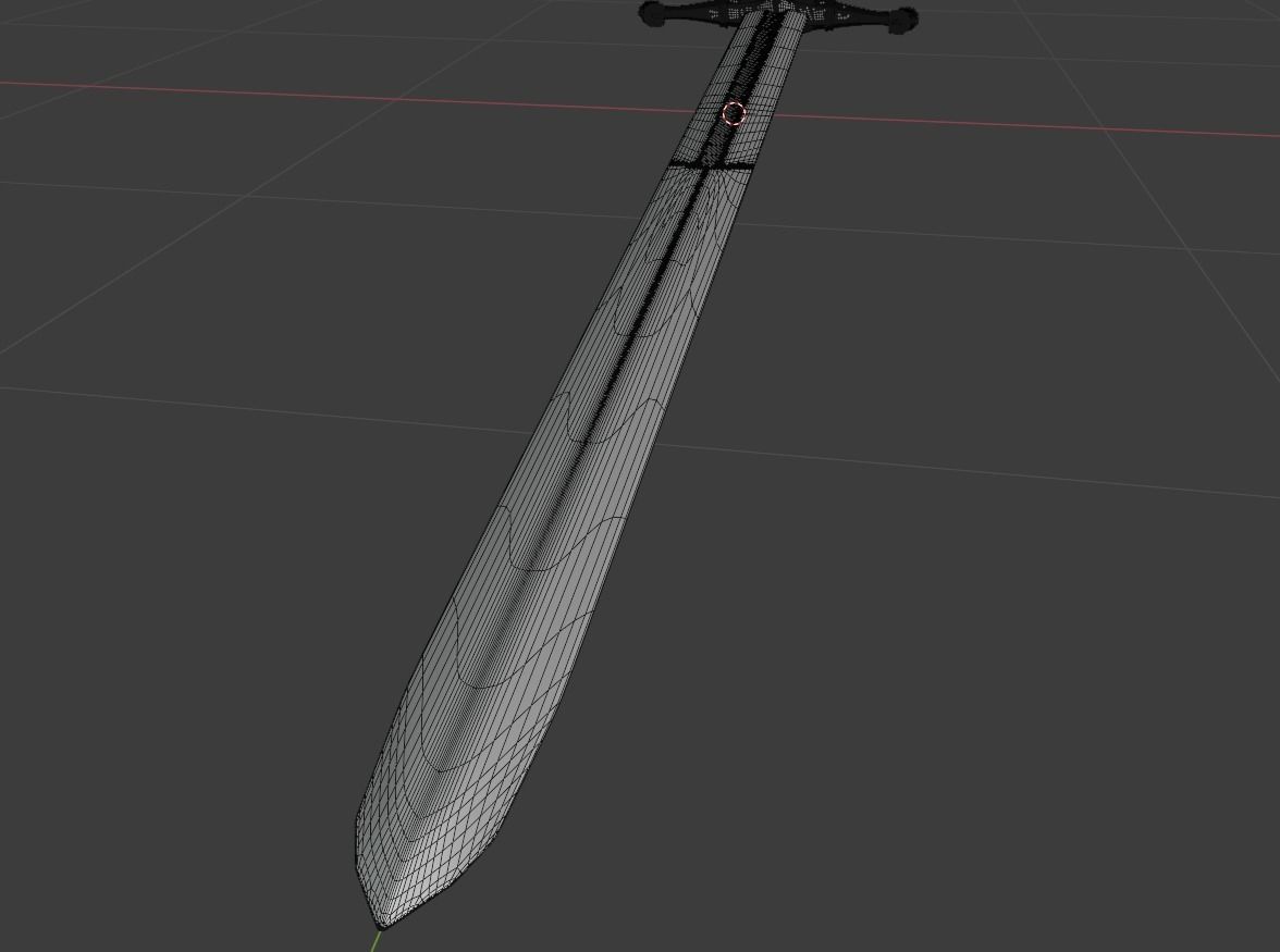 Longsword Medieval Type XVIa 3D model | CGTrader