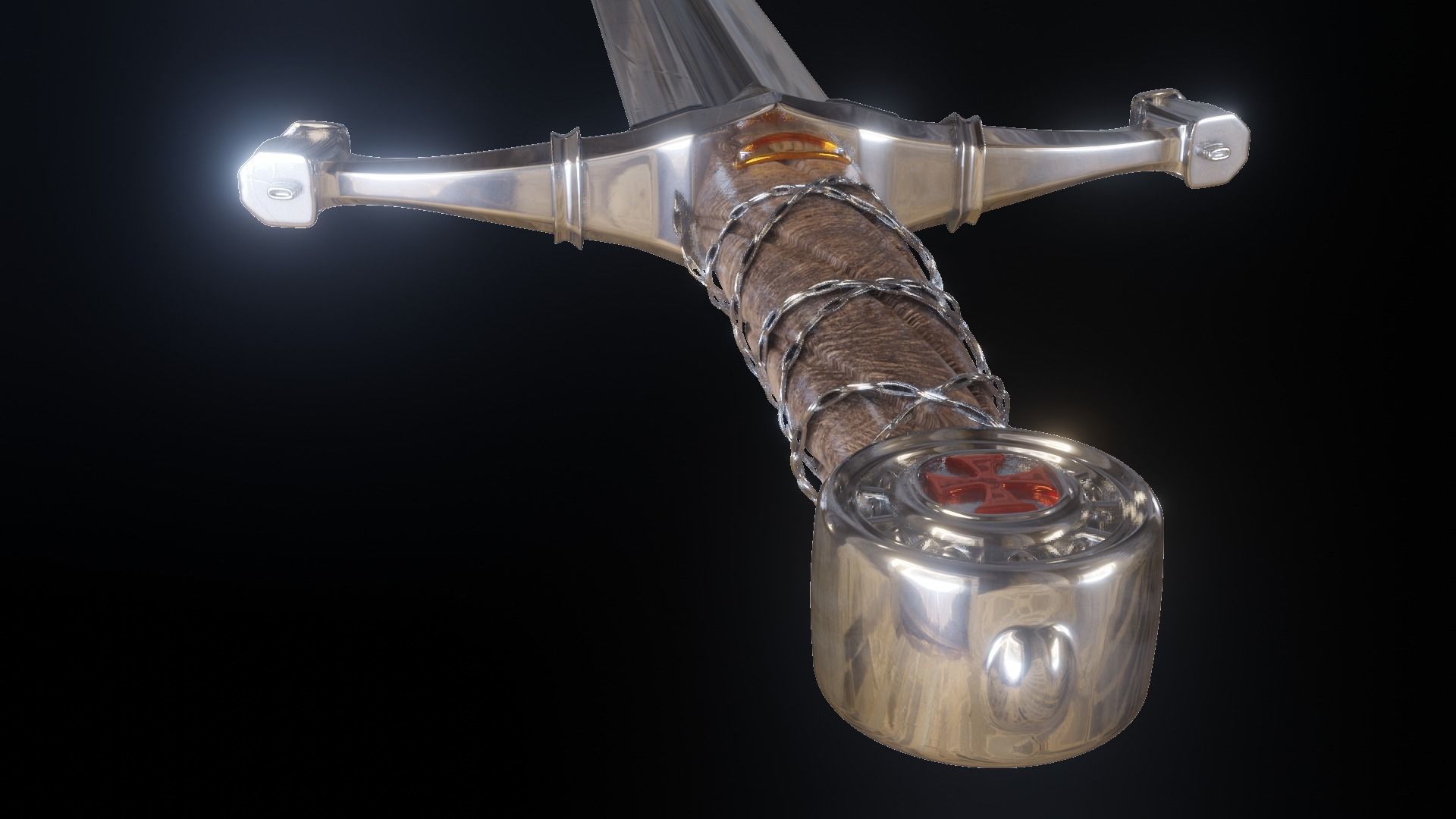 Longsword Medieval Type XVIa 3D model | CGTrader