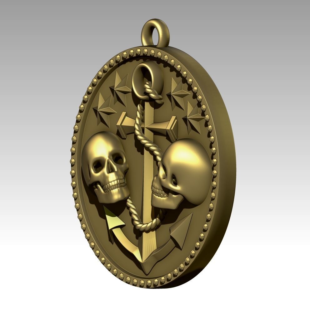 pirate-medals-3d-model-3d-printable-cgtrader