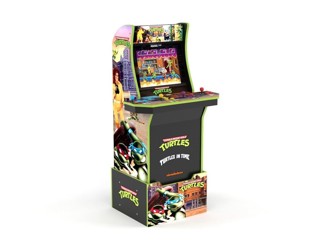 Teenage Mutant Ninja Turtles Arcade Machine 3D model | CGTrader
