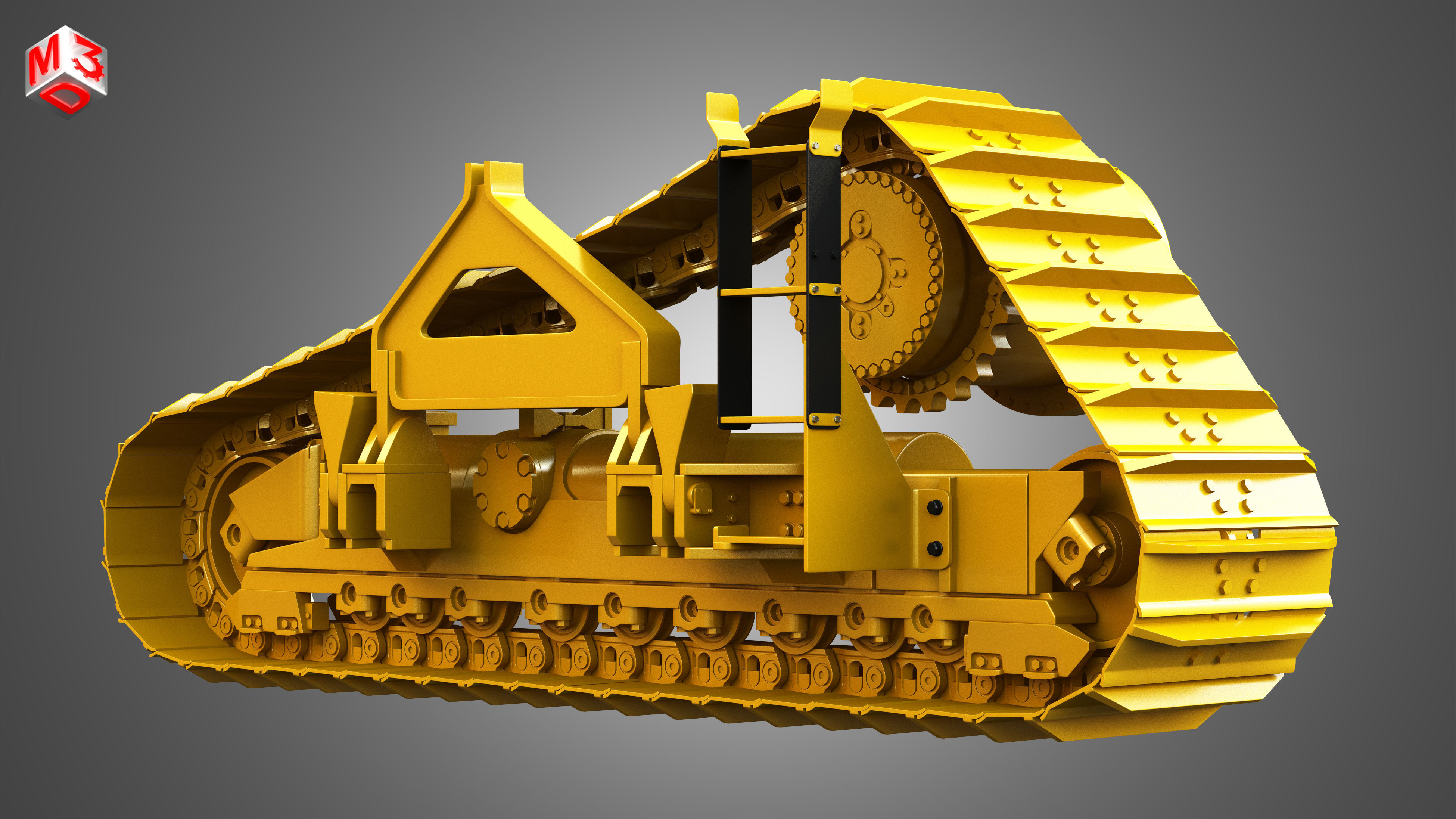 Crawler System - PL83 Pipelayer 3D model | CGTrader