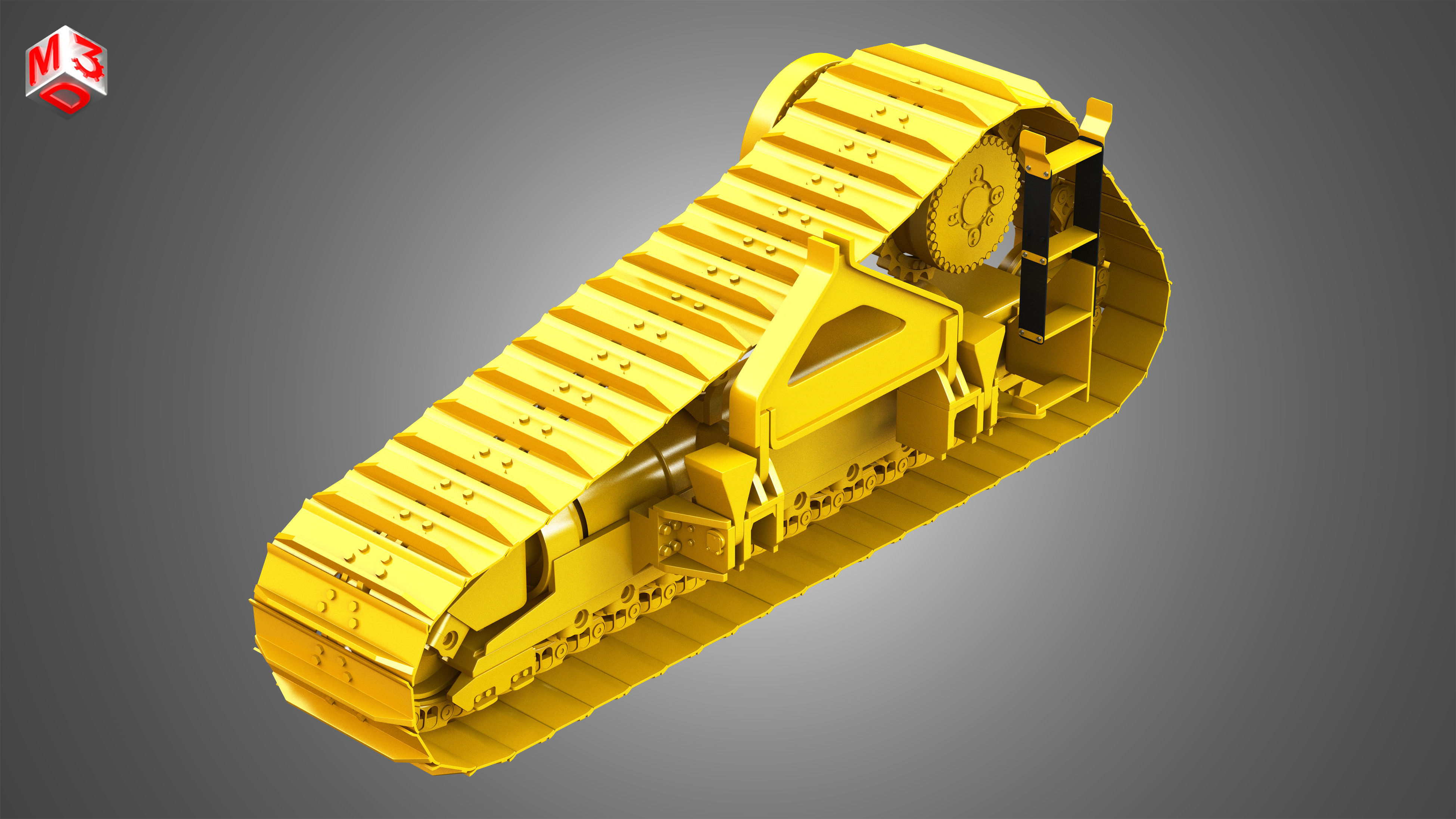 Crawler System - PL83 Pipelayer 3D model | CGTrader