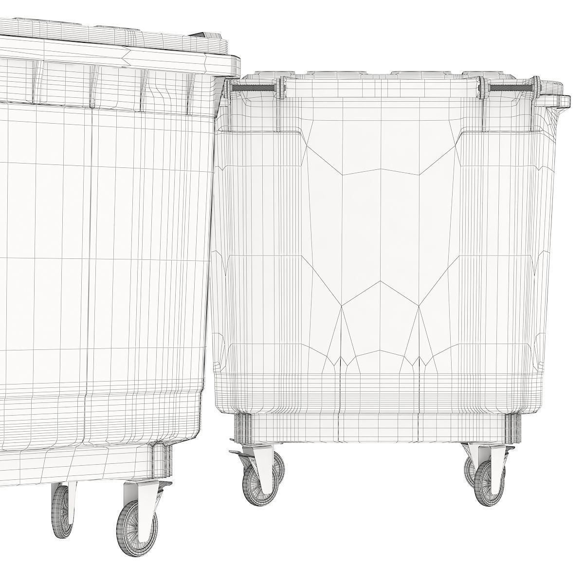 Garbage box 2 3D model | CGTrader