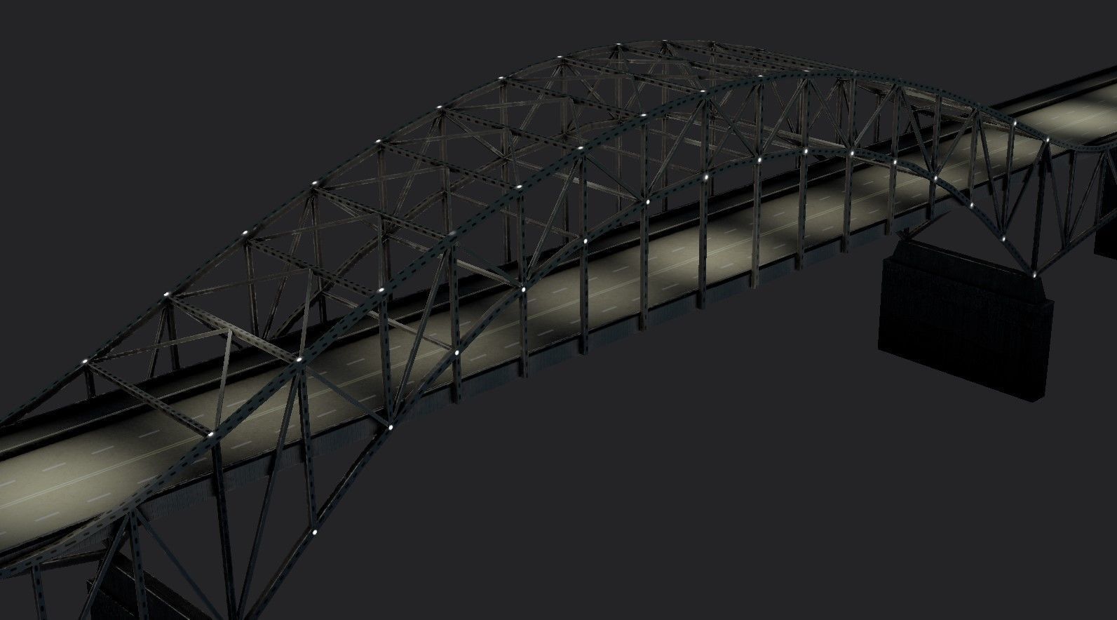 3D model Senator George Sellar Bridge VR / AR / low-poly | CGTrader