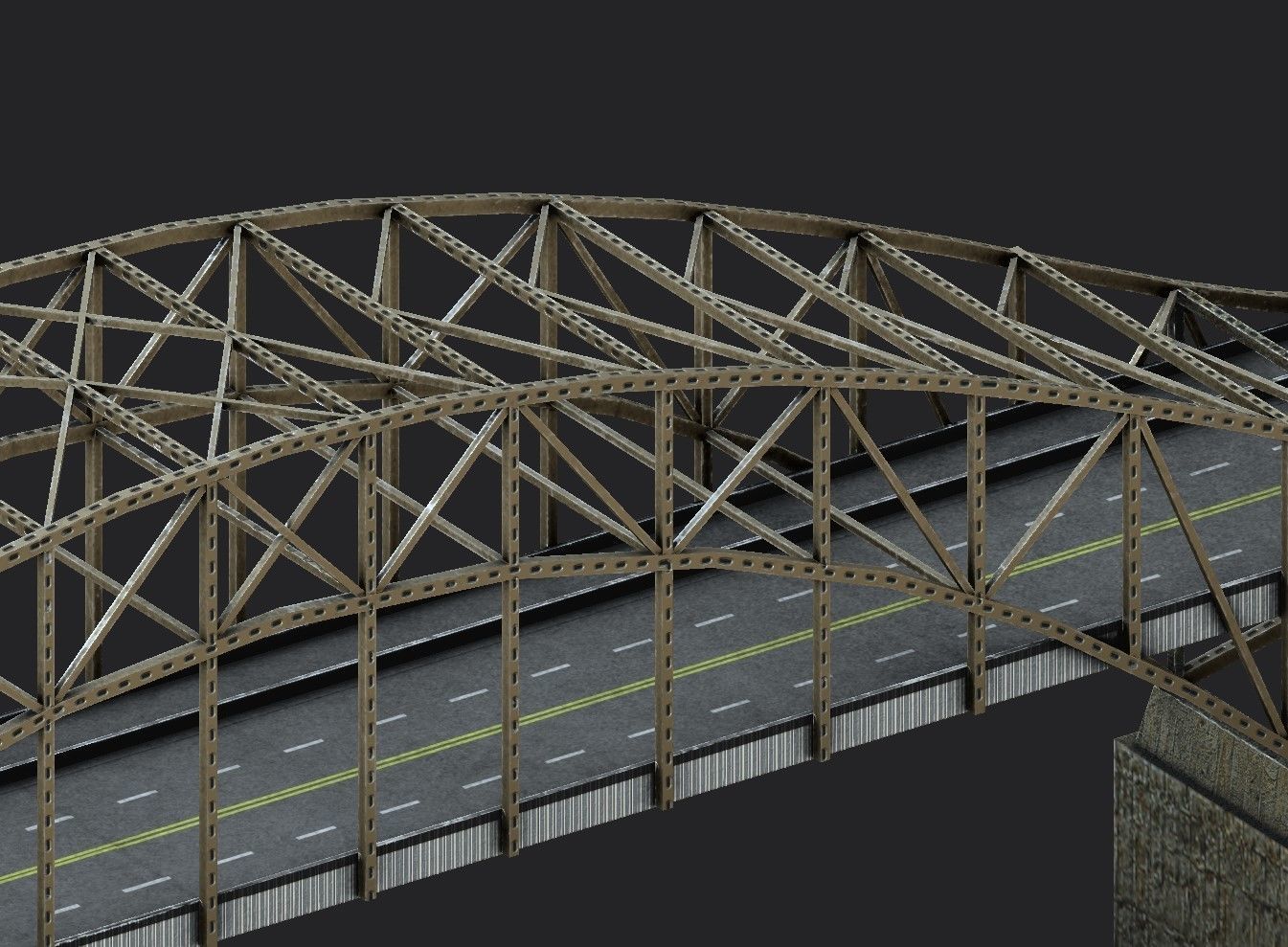 3D model Senator George Sellar Bridge VR / AR / low-poly | CGTrader