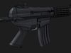 Daewoo K1a Korean SMG 3D model | CGTrader