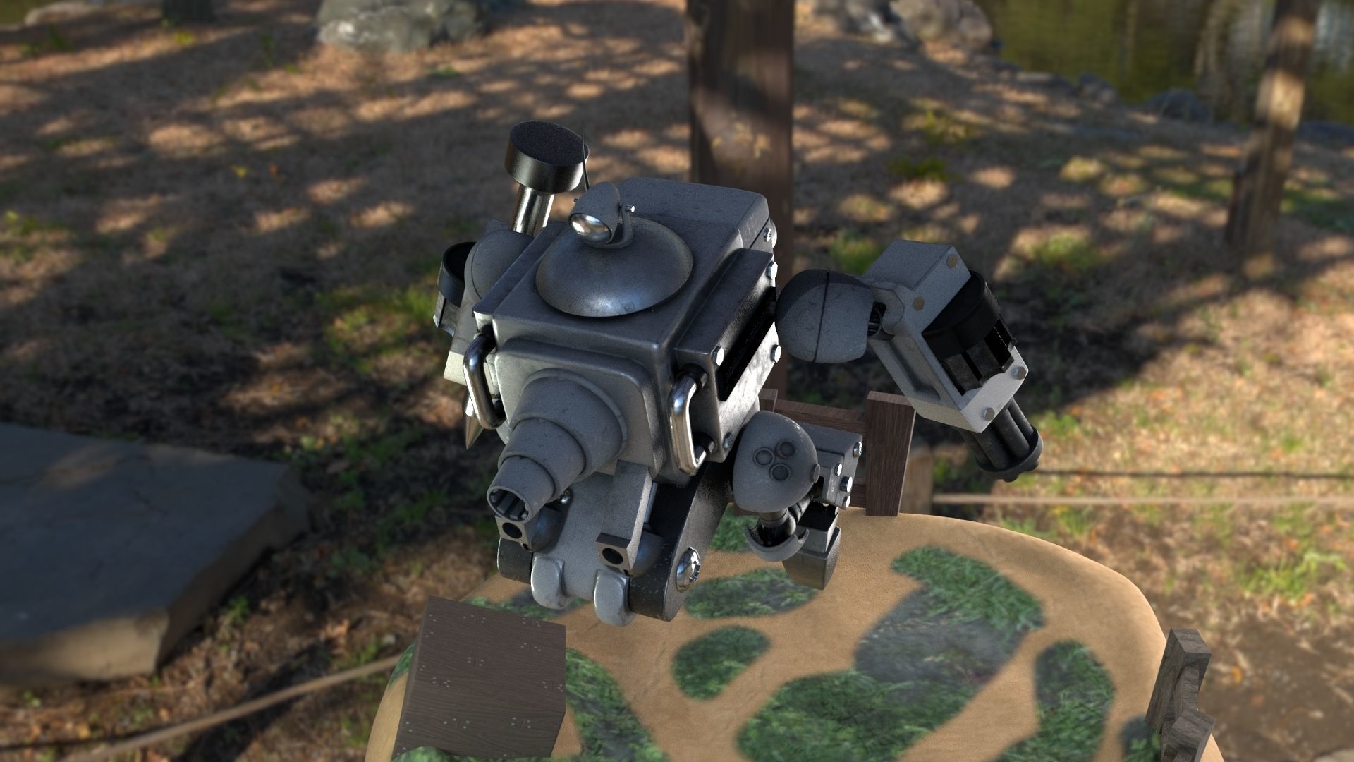 Metal Slug 5 Slug Gunner 3D model animated rigged | CGTrader