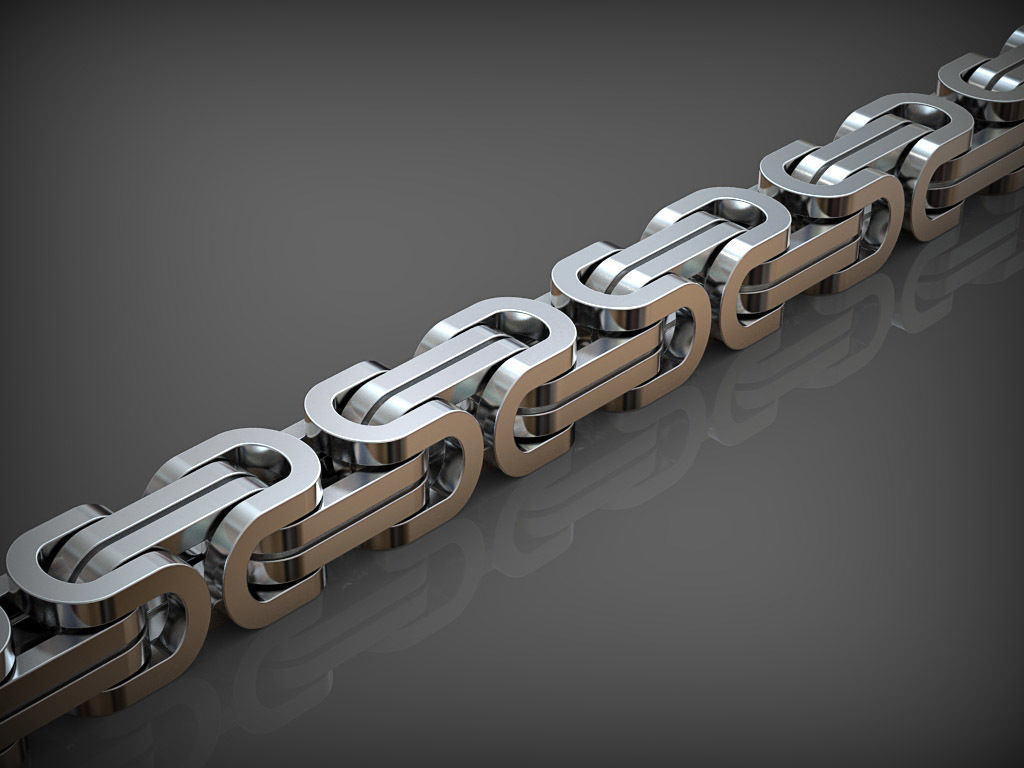 Chain link 186 3D model 3D printable | CGTrader