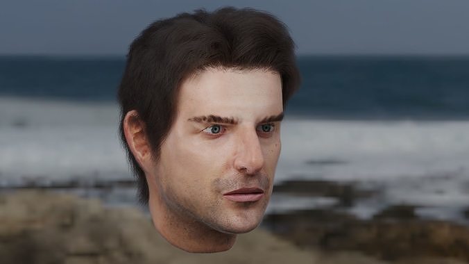 Tom Cruise Head Model free 3D model | CGTrader