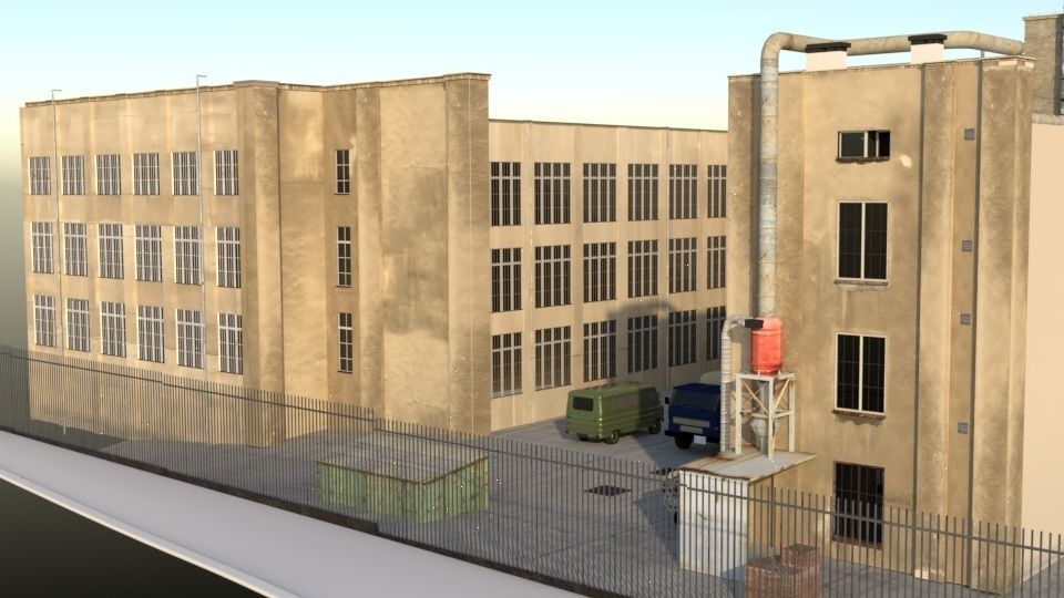 industrial plant 3D model | CGTrader