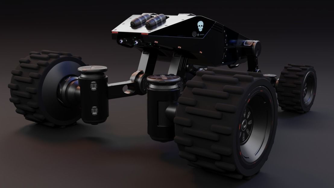Rover Robot 3D model | CGTrader