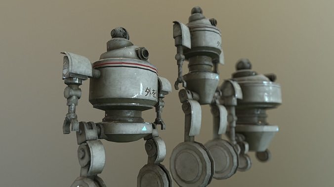 3D model Observer 3 Robot Modelling VR / AR / low-poly | CGTrader