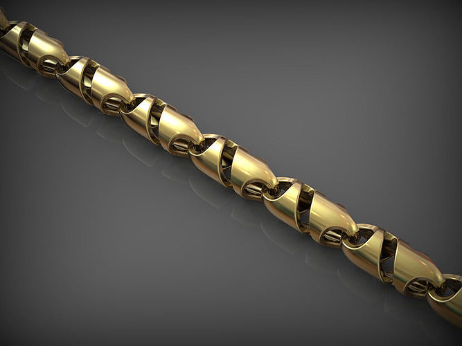 Chain link 187 3D model 3D printable | CGTrader