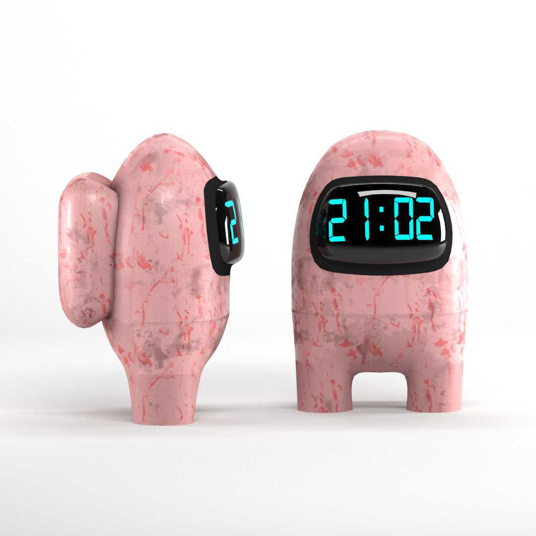 among-us Clock free 3D model | CGTrader