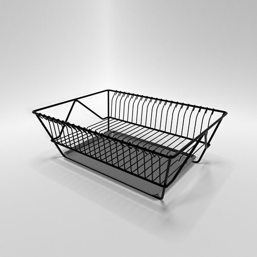 Dish rack 3D model | CGTrader