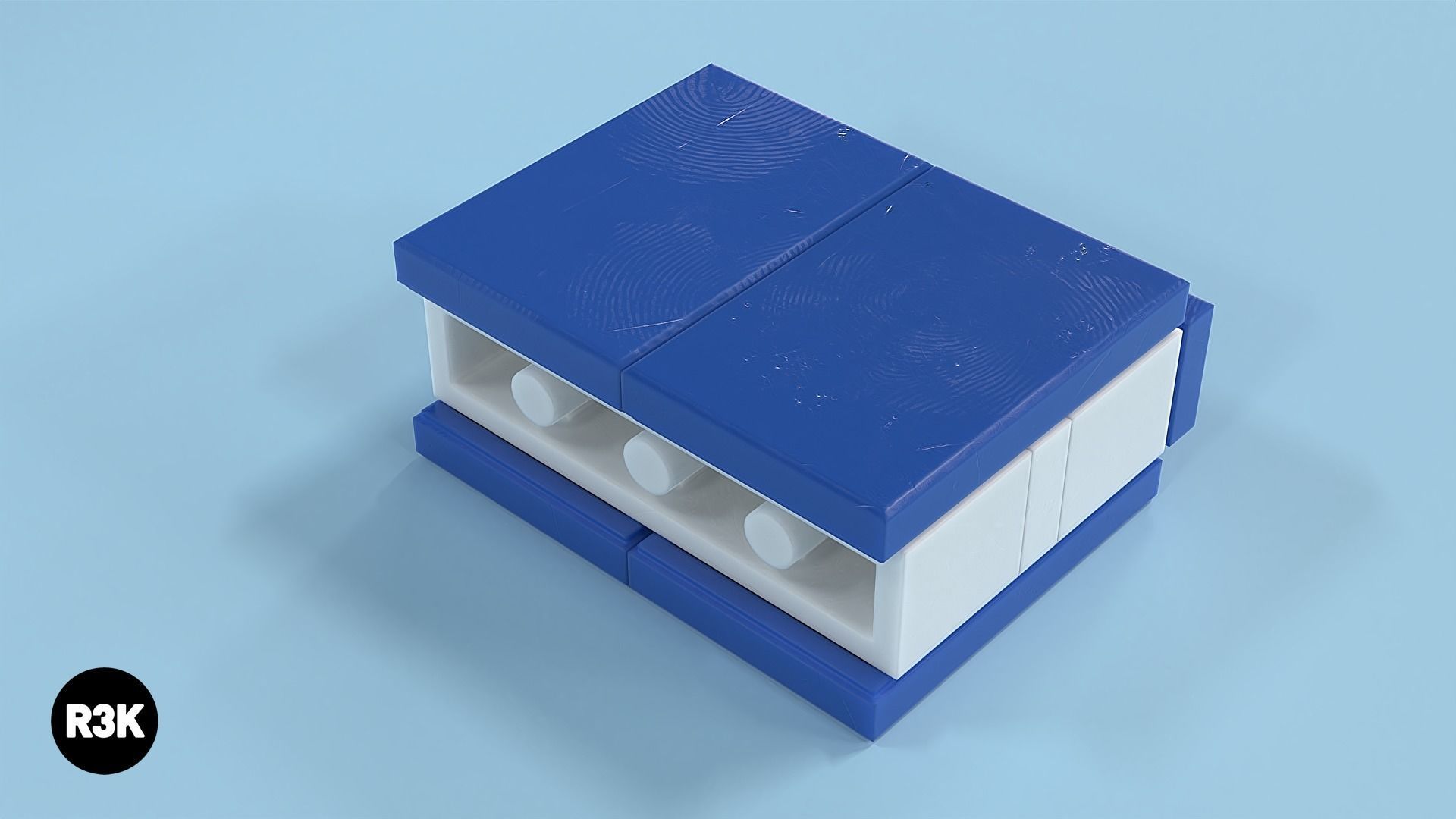 LEGO Brick Apple Pencil and Book Minibuild 3D model | CGTrader