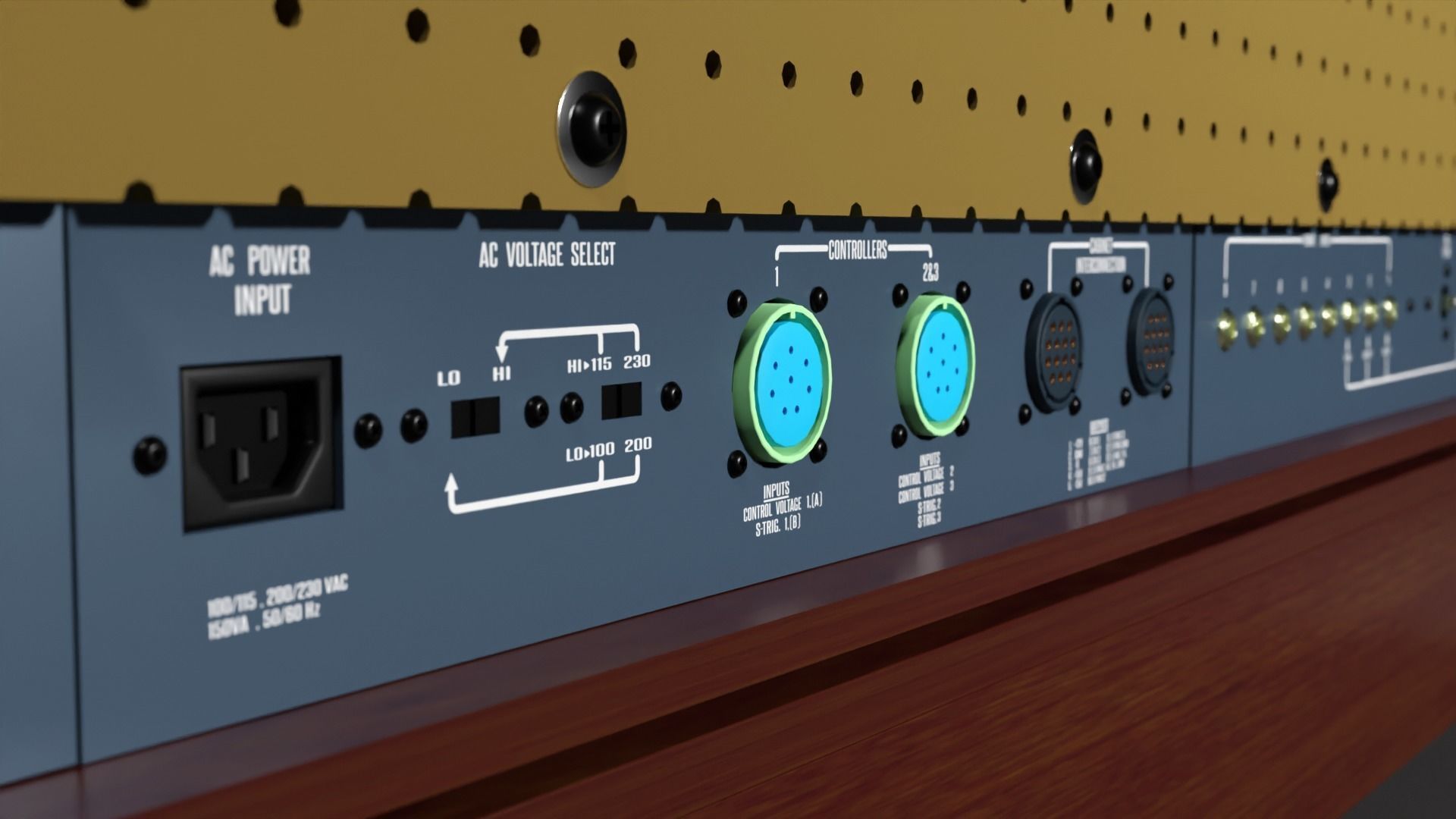 Synthesizer Moog Modular 55 3D model | CGTrader