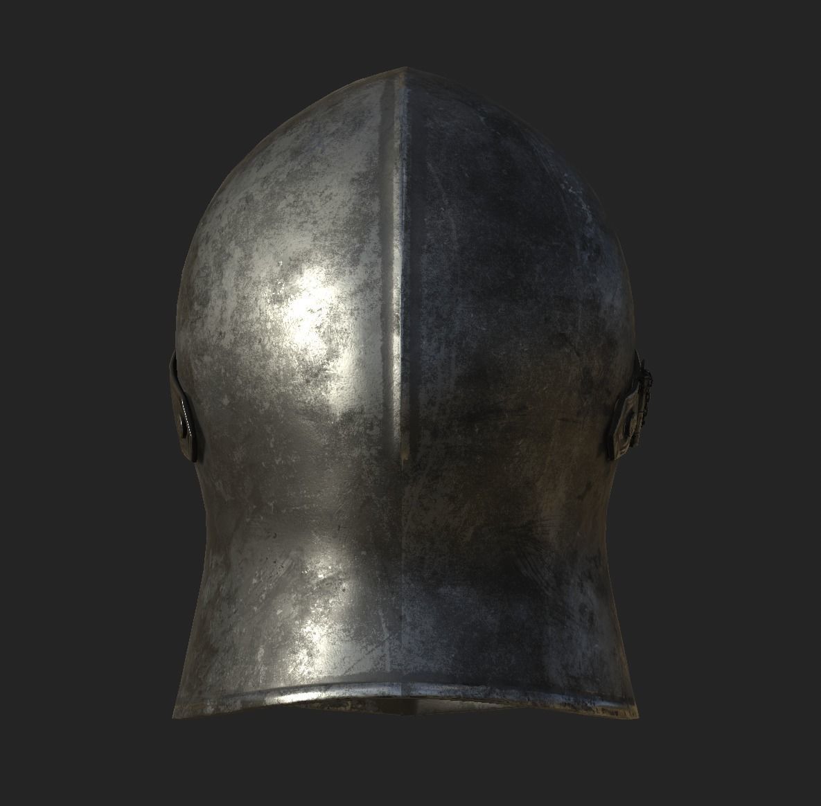 3D model Medieval Knight Helmet x 3 Textures VR / AR / low-poly | CGTrader