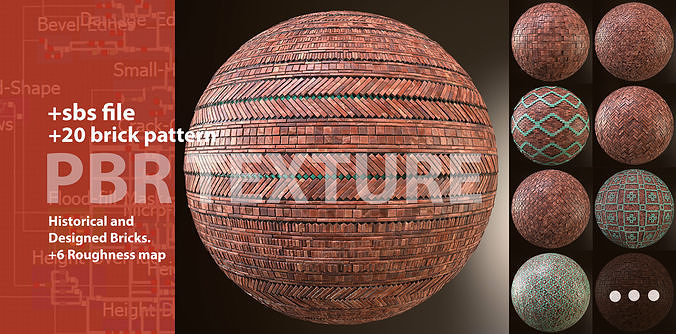 Brick Tiles Texture | CGTrader