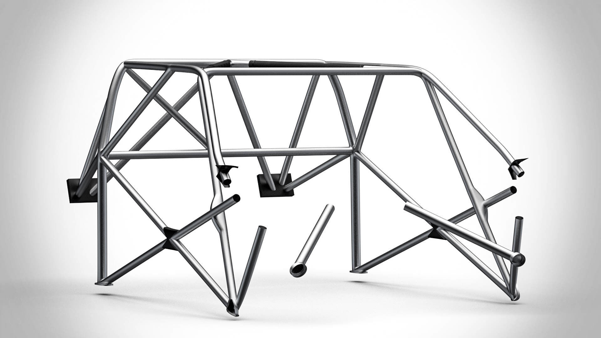 Roll Cage v1 3D model | CGTrader