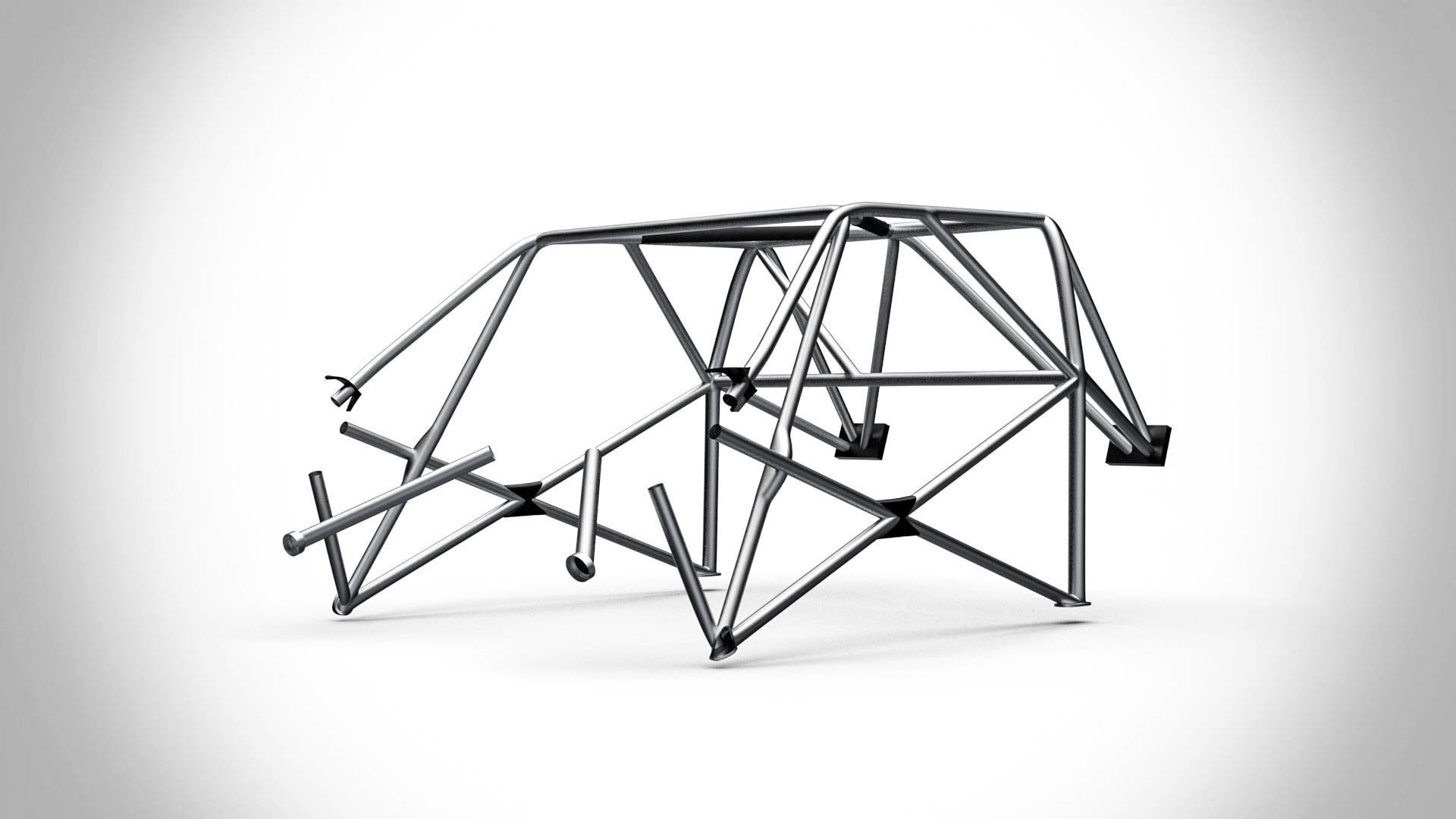 Roll Cage v1 3D model | CGTrader