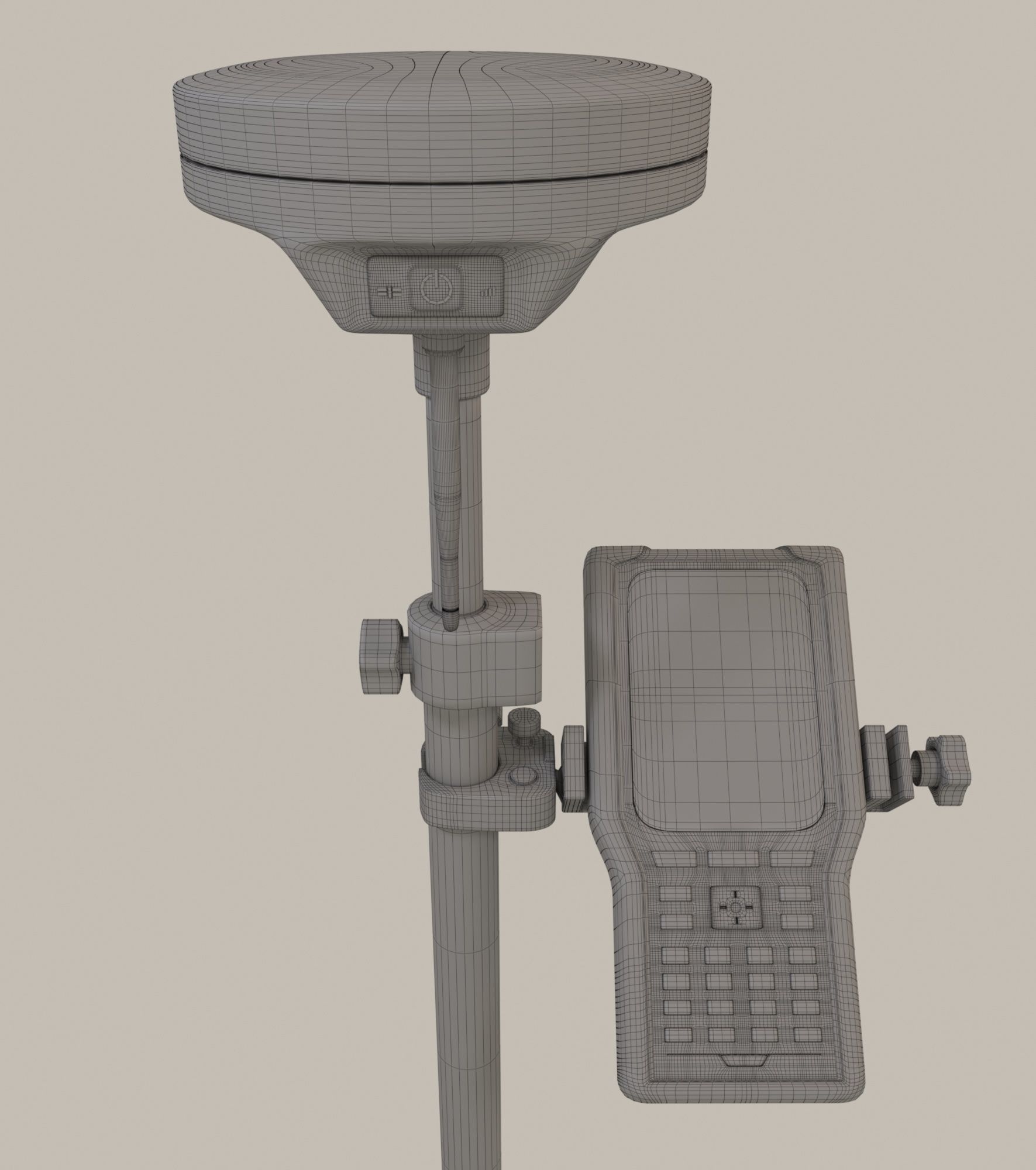GNSS equipment 3D model | CGTrader