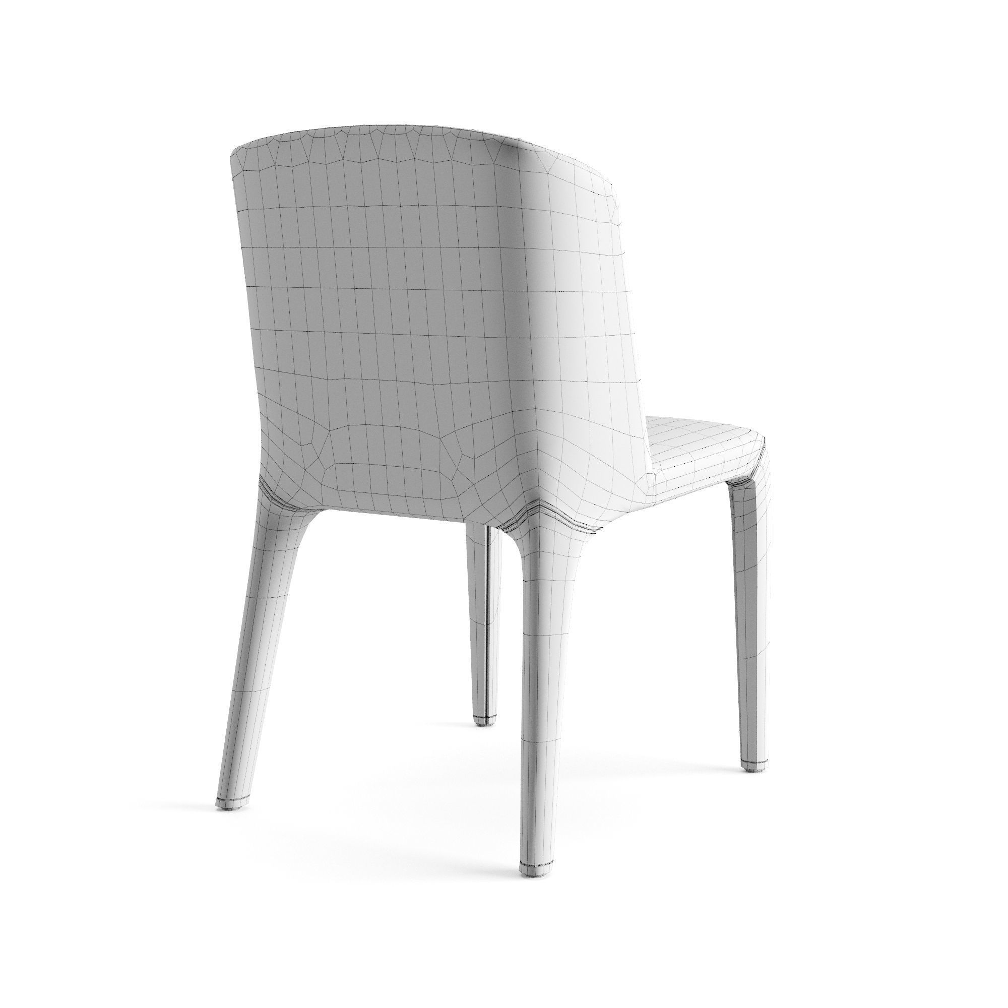 Giorgetti Dining Table Ago And Chair Bicolette 3D model | CGTrader