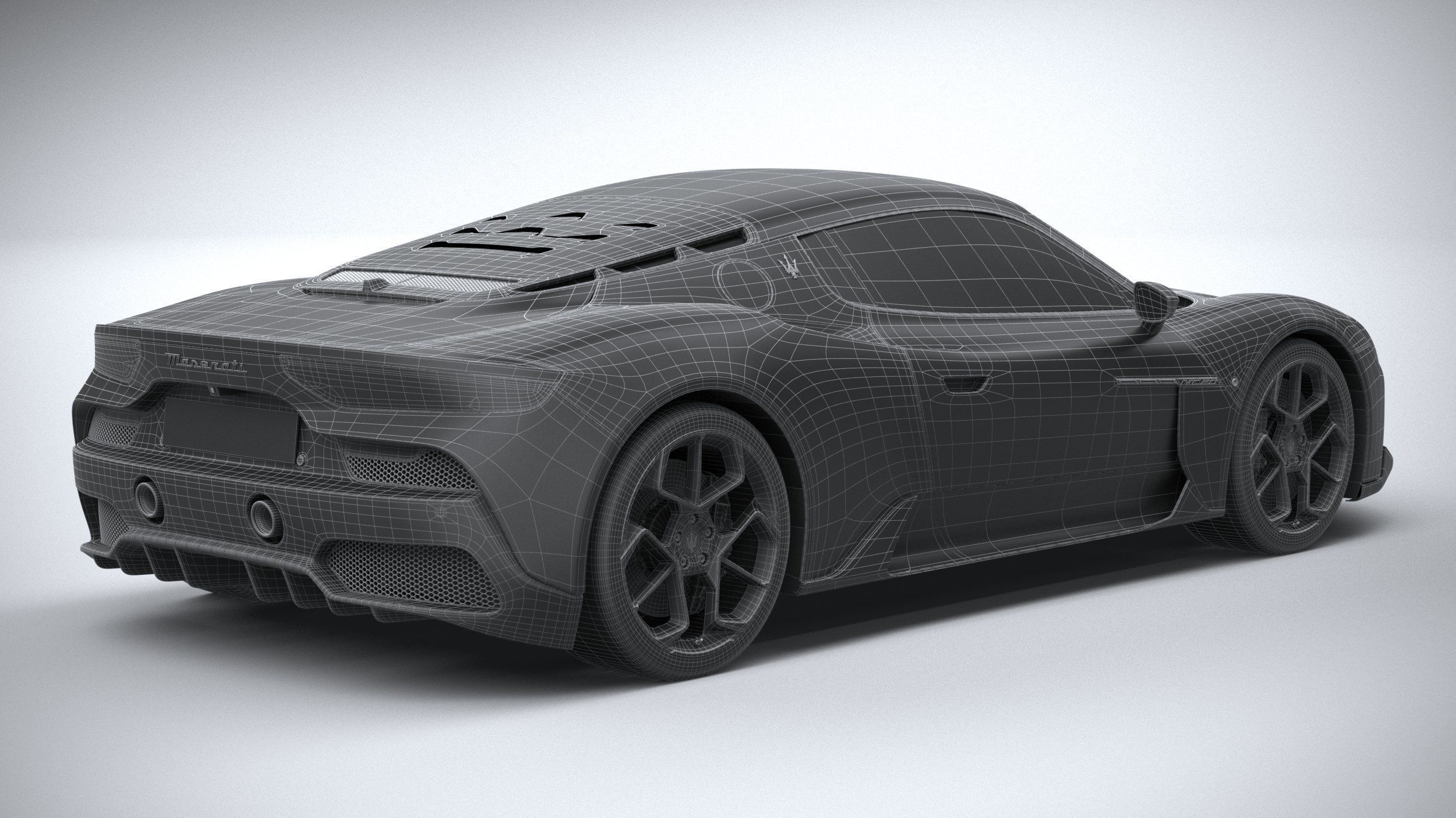 Maserati MC20 2021 3D model | CGTrader