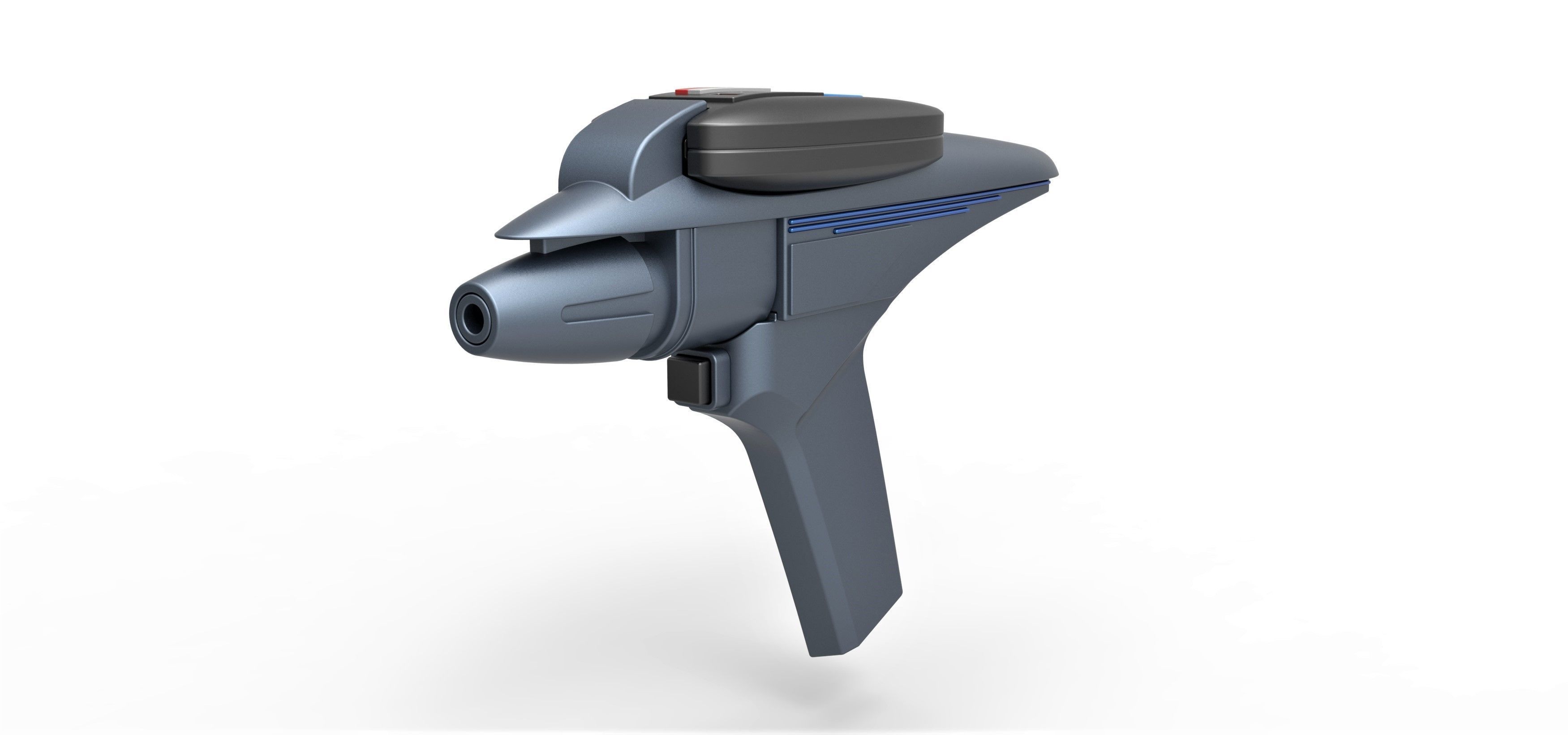 Phaser Type II from Star Trek III The Search for Spock 1984 3D model ...
