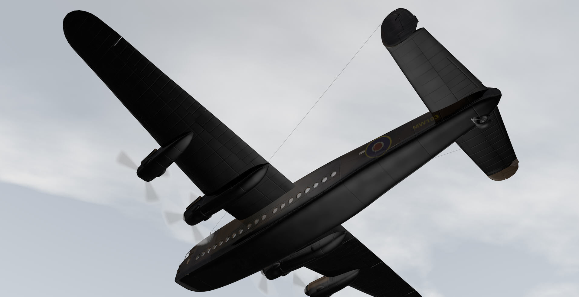 Avro York Mk-1 3D model | CGTrader