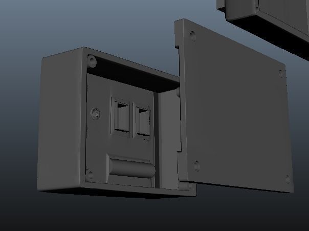 Darth Vader Chest box belt box Armor ESB STL file for 3d print 3D model ...