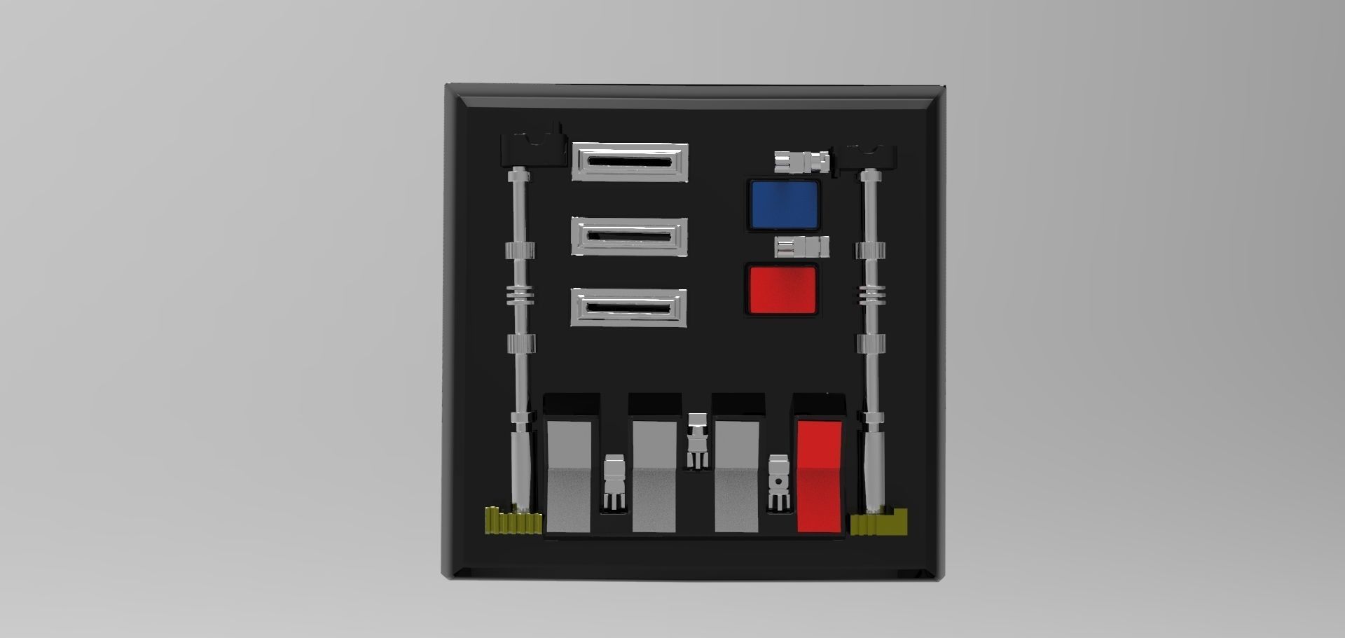 Darth Vader Chest box belt box Armor ESB STL file for 3d print 3D model ...