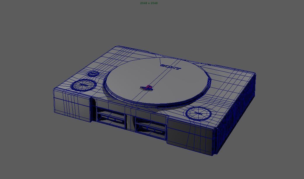 3D model PlayStation 1 Low Poly VR / AR / low-poly | CGTrader