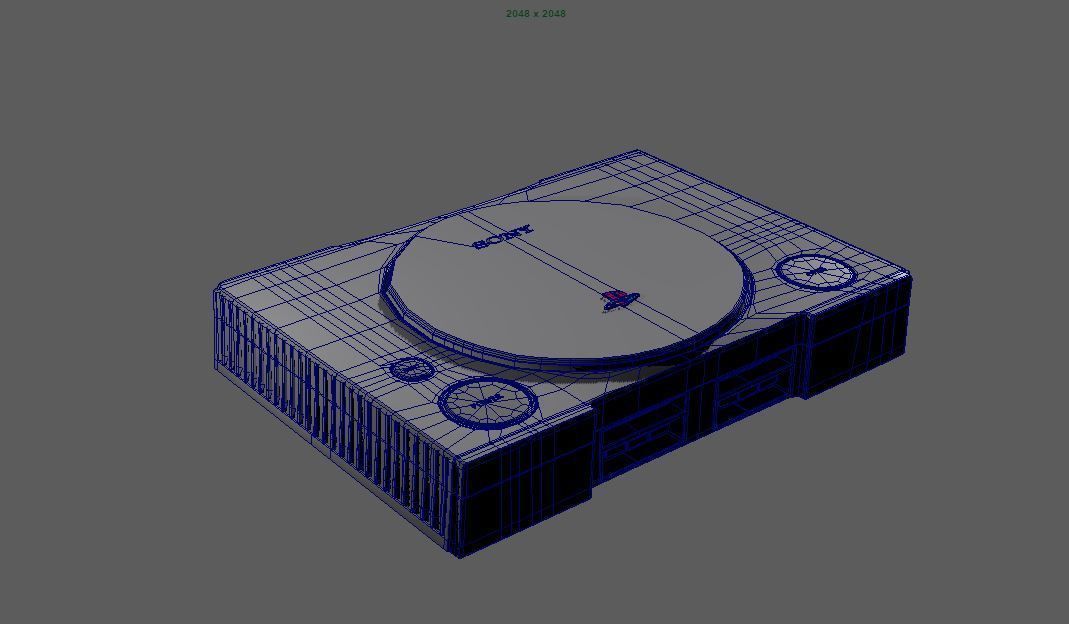 3D model PlayStation 1 Low Poly VR / AR / low-poly | CGTrader
