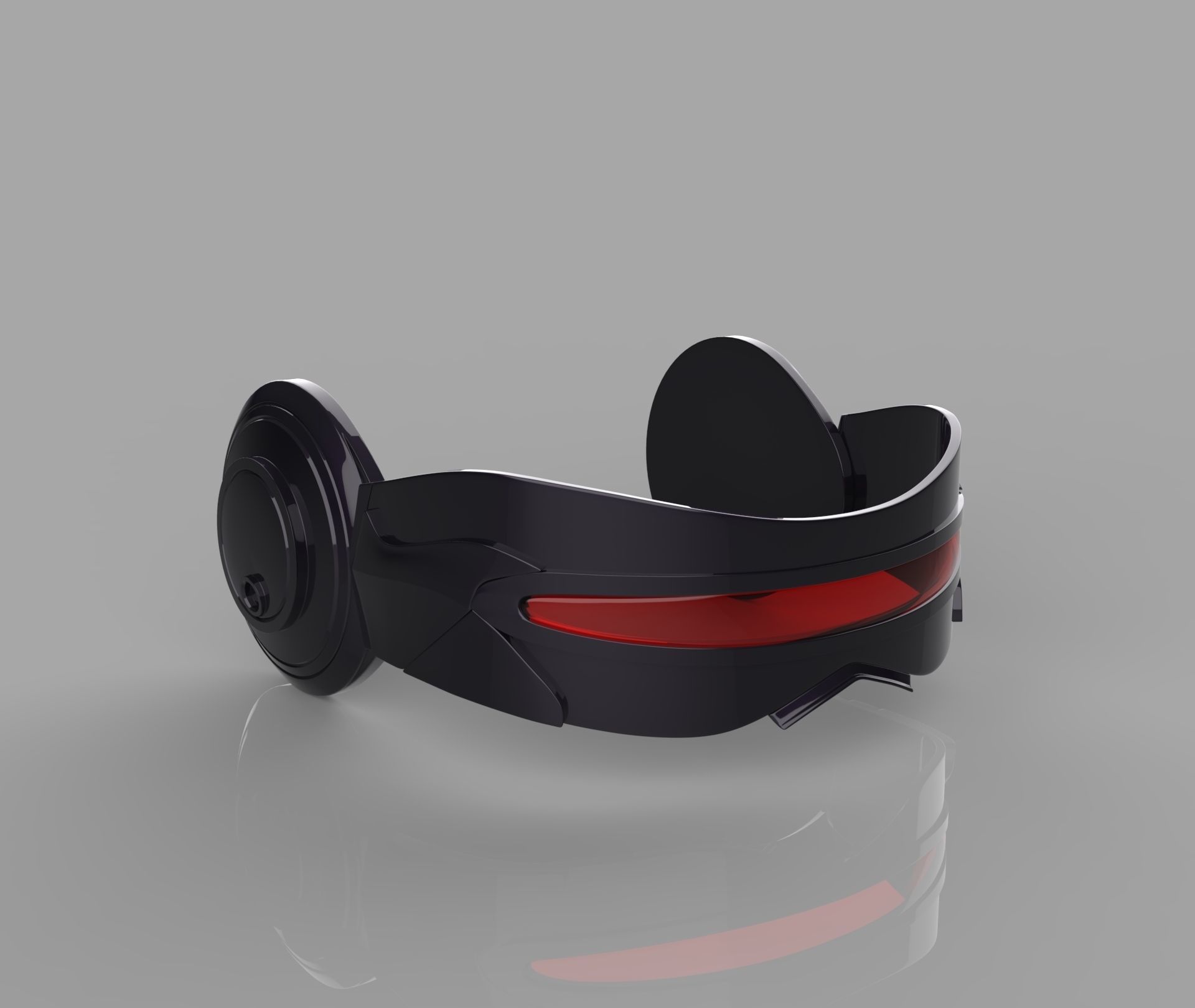 scifi goggles 3D model 3D printable | CGTrader