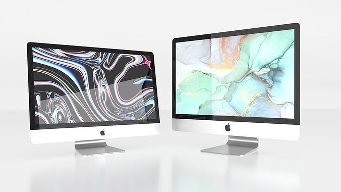 iMac 4k and 5k 2019 3D model | CGTrader