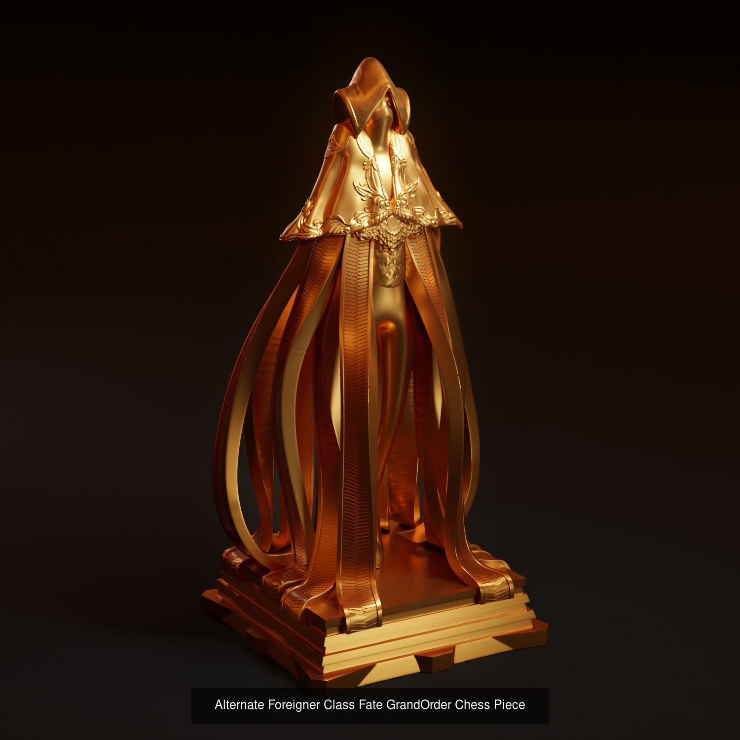 Custom Fate Grand Order Chess Set 3D Model Collection 3D printable ...