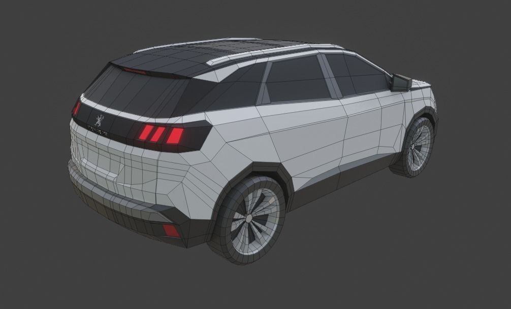 3D model low-poly SUV pack - 10 SUV VR / AR / low-poly | CGTrader