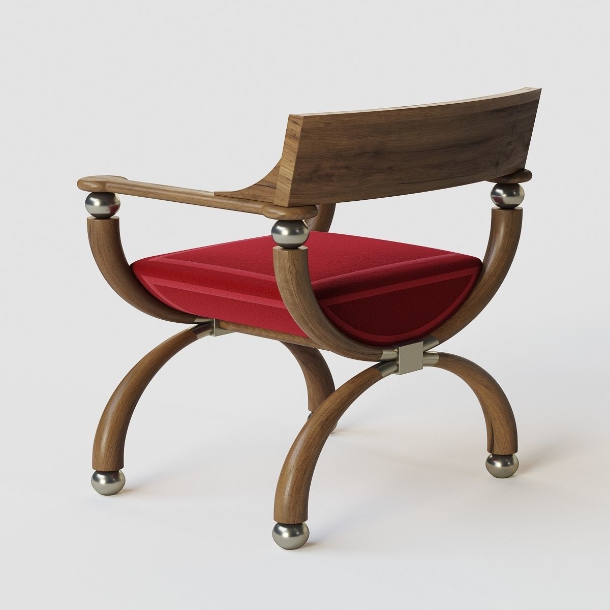 Curule Chair 3D model | CGTrader