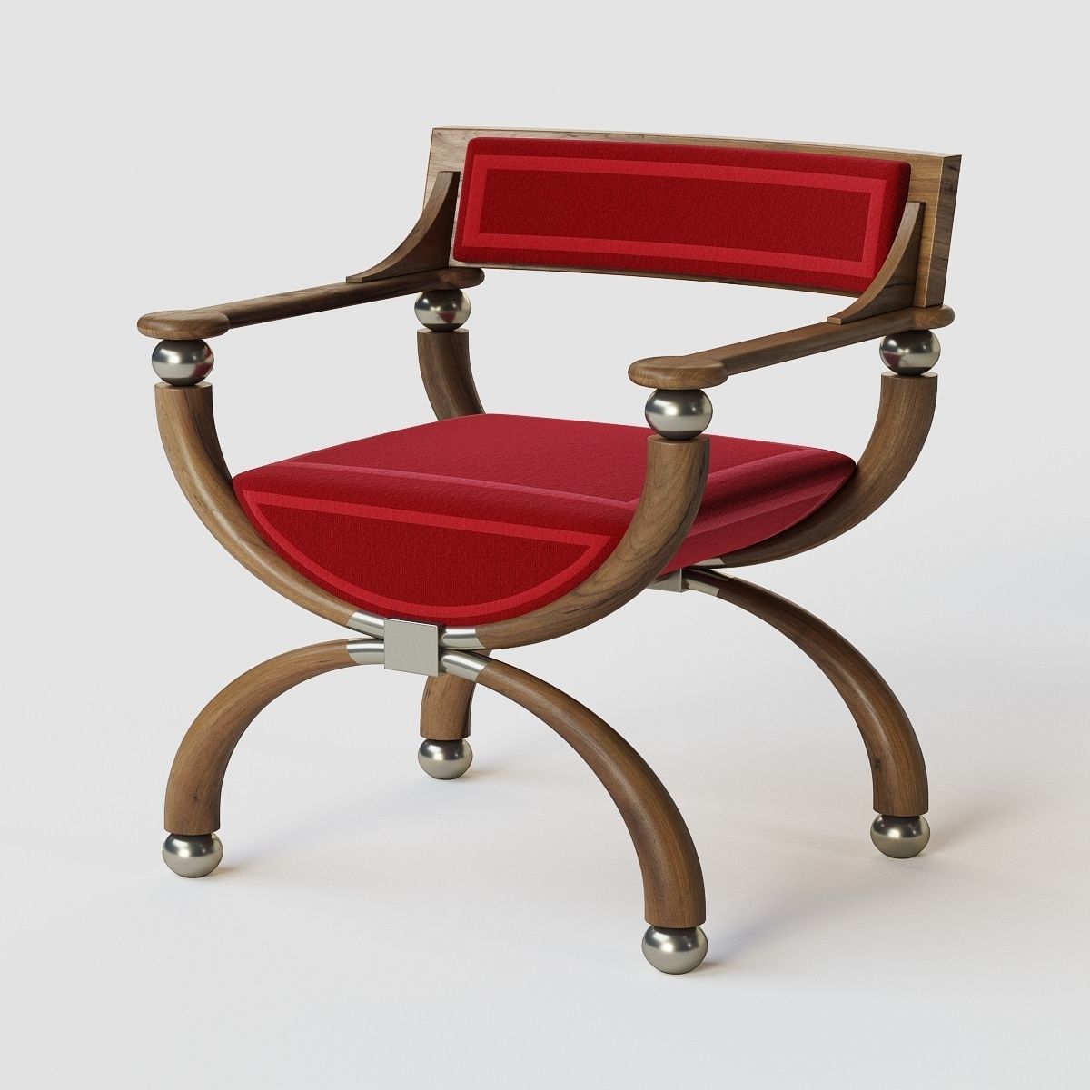 Curule Chair 3D model | CGTrader