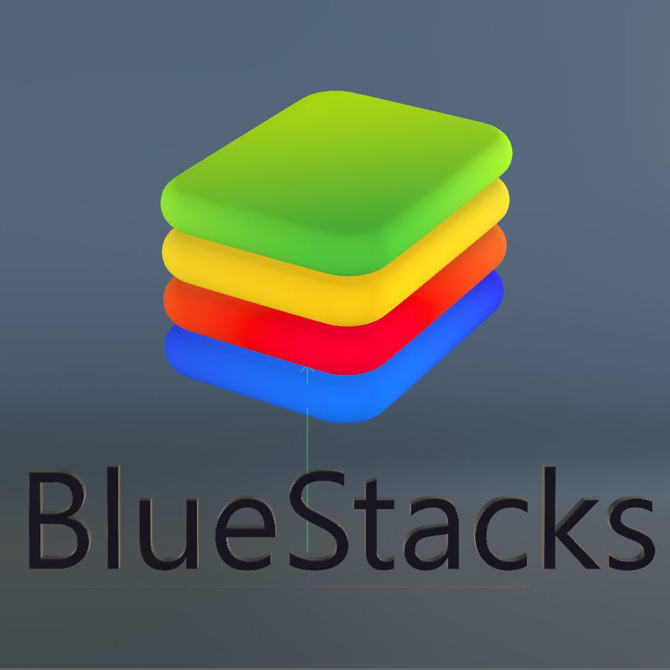 Blue Stacks 3D Logo free 3D model | CGTrader