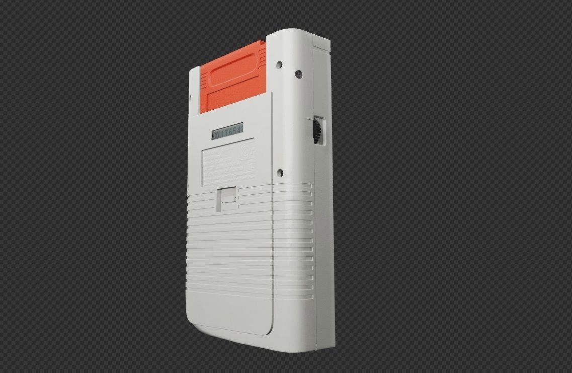 The original Game-Boy model 3D model | CGTrader