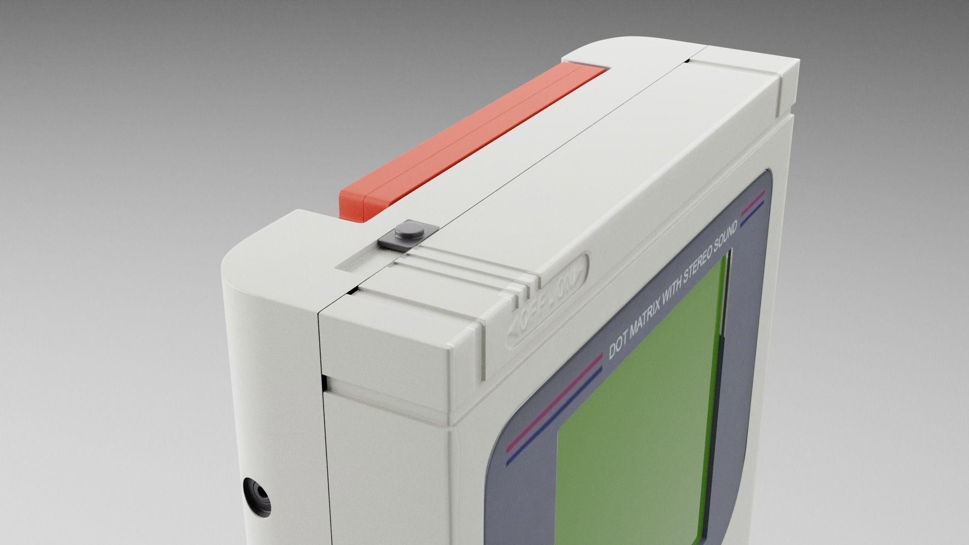 The original Game-Boy model 3D model | CGTrader