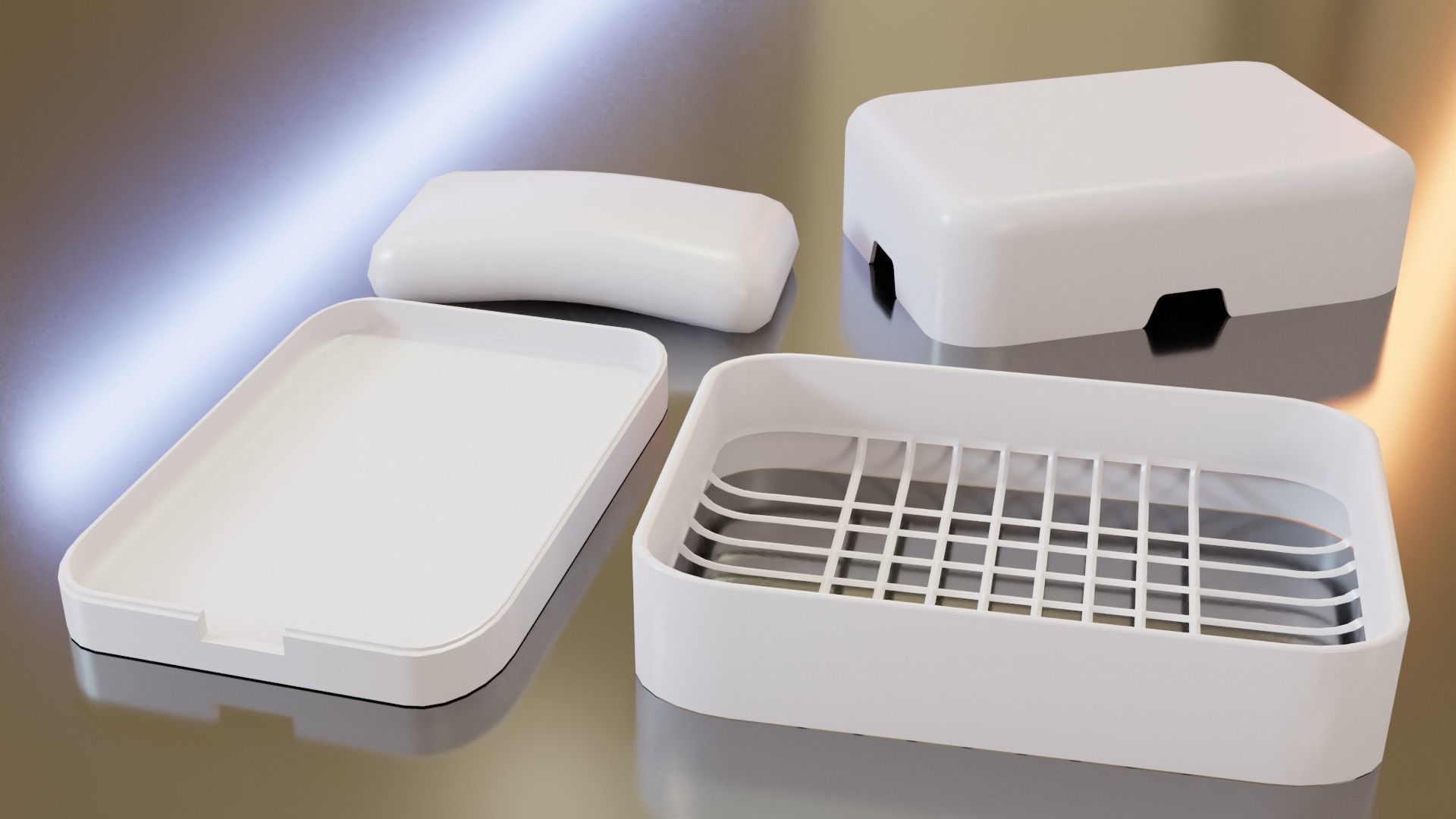 Solid hand soap 3D model | CGTrader