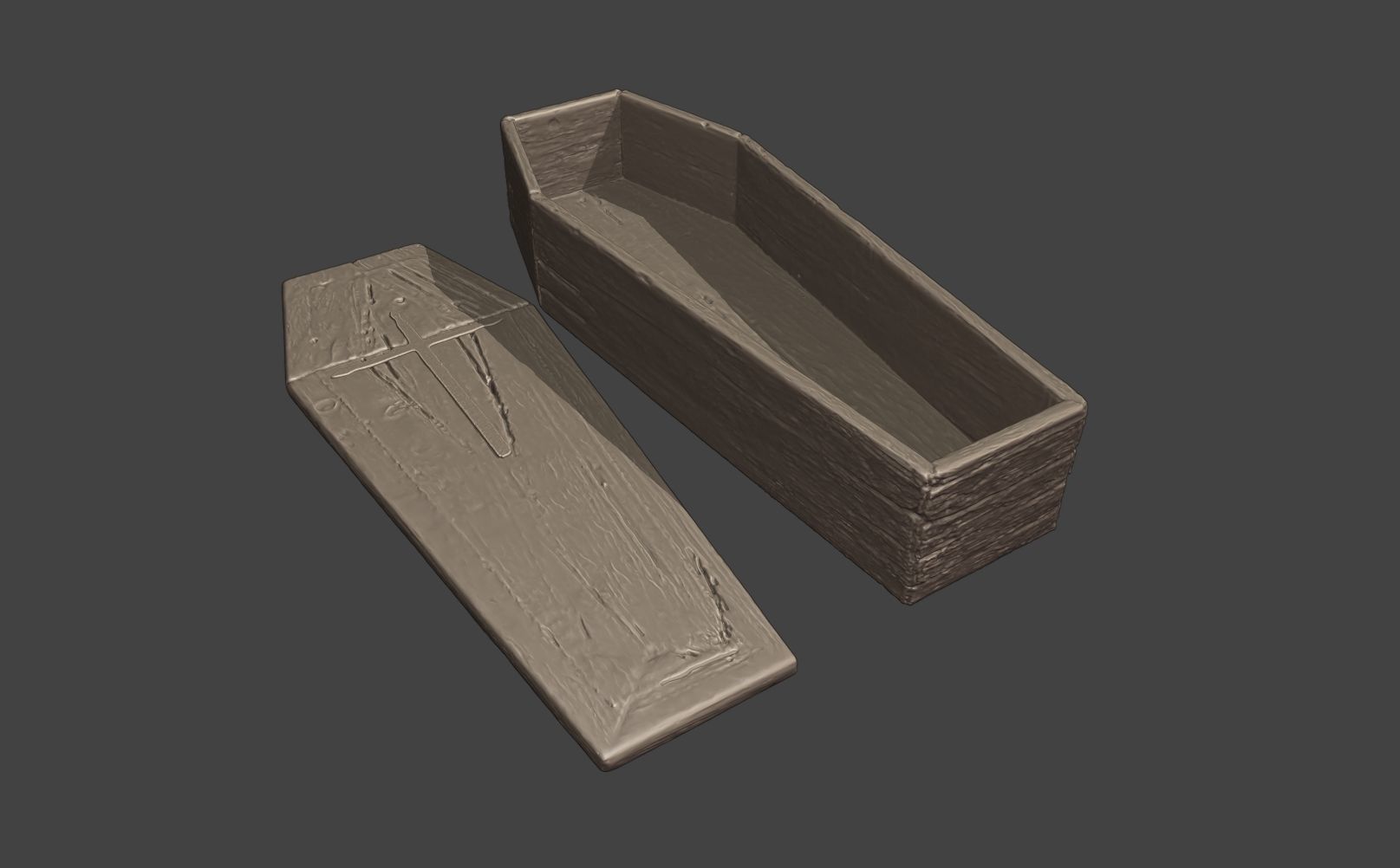 Coffin 3D model 3D printable | CGTrader