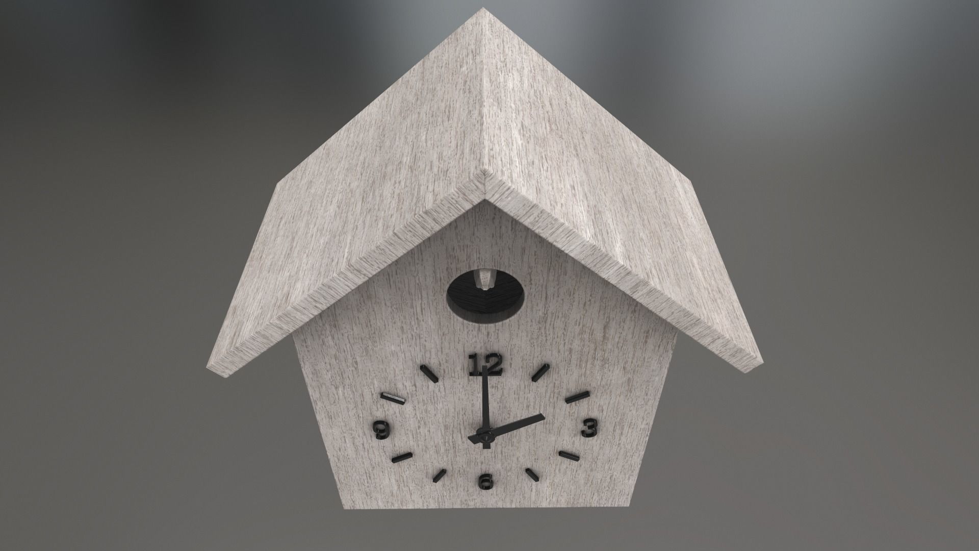 3D model Cuckoo-Clock VR / AR / low-poly animated | CGTrader