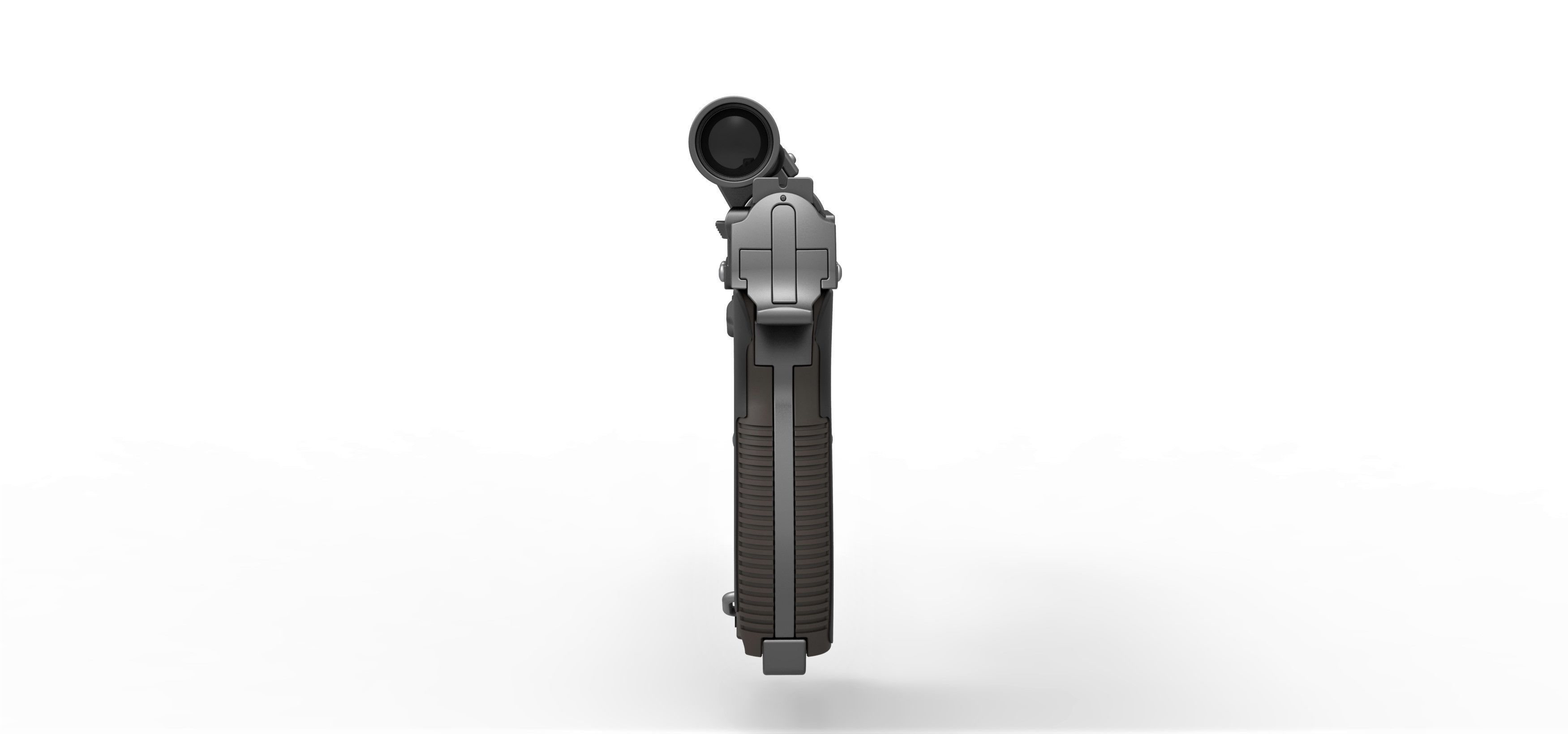 Moff Gideon Blaster pistol from The Mandalorian TV series 3D model ...