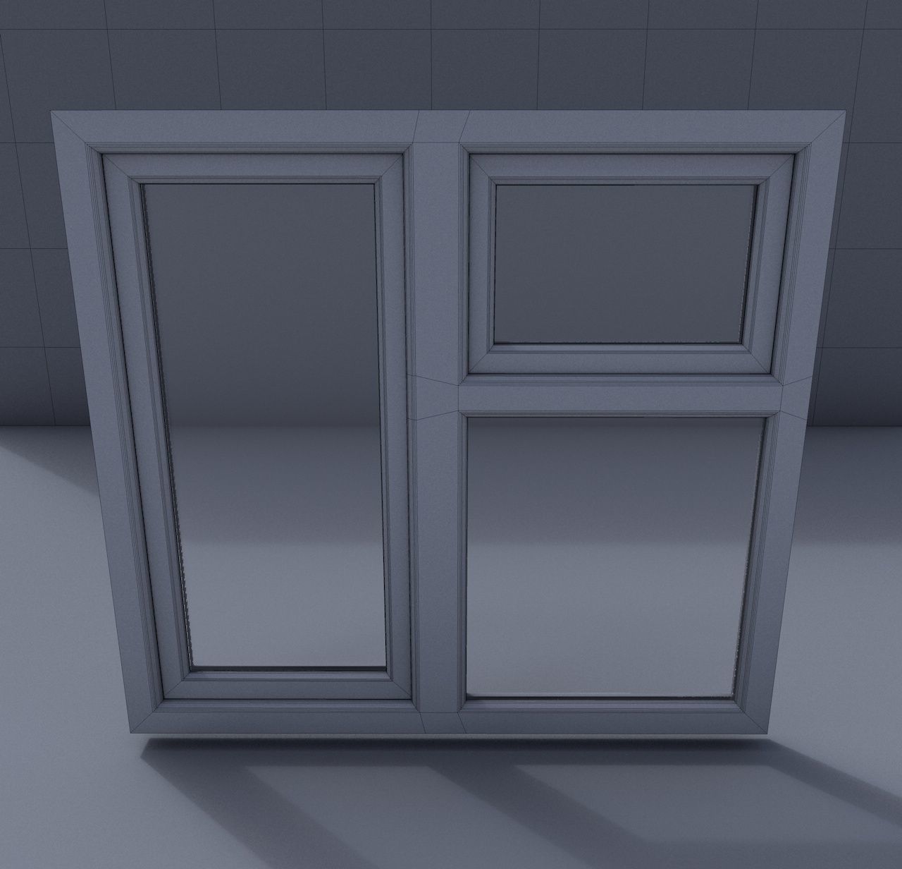 two windows free VR / AR / low-poly 3D model | CGTrader